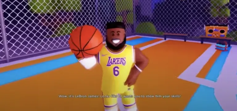 Meet LeBron James in Nikeland Roblox Event